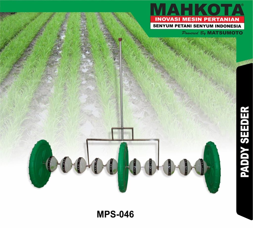 MPS-046 | PADDY SEEDER | MESIN TANAM PADI MANUAL | MAHKOTA – KARYA DELITAMA