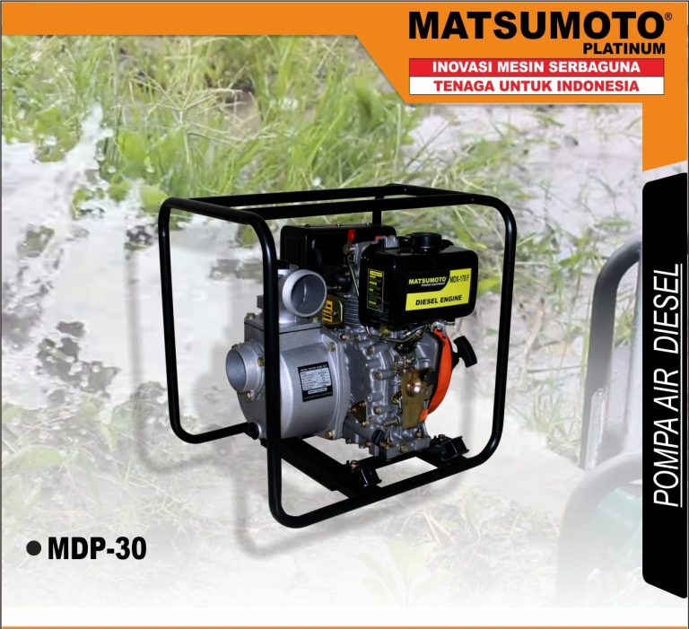 MDP-30 | DIESEL WATER PUMP | POMPA AIR DIESEL | MATSUMOTO – KARYA DELITAMA