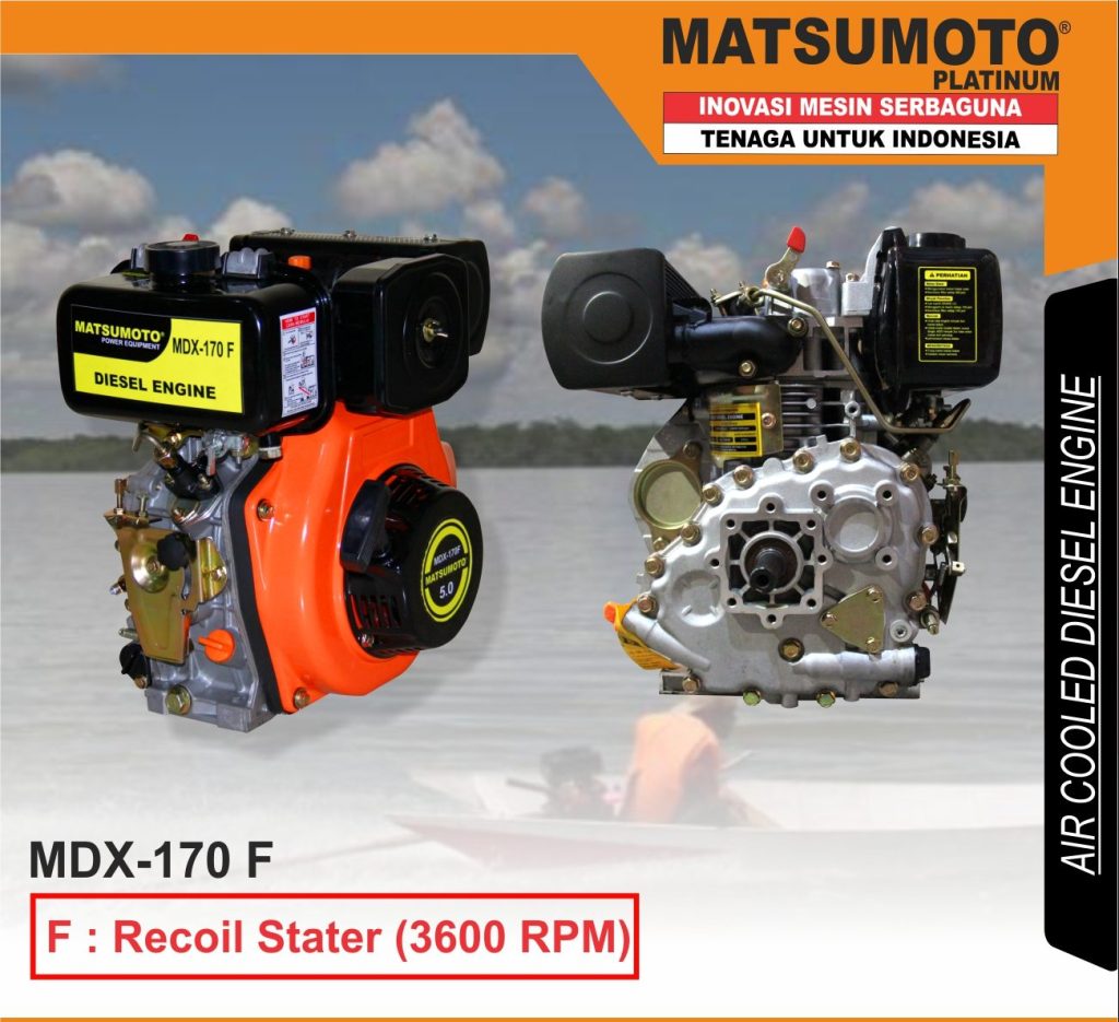 MDX-170 F | DIESEL ENGINE | MESIN PENGGERAK DIESEL | MATSUMOTO – KARYA ...