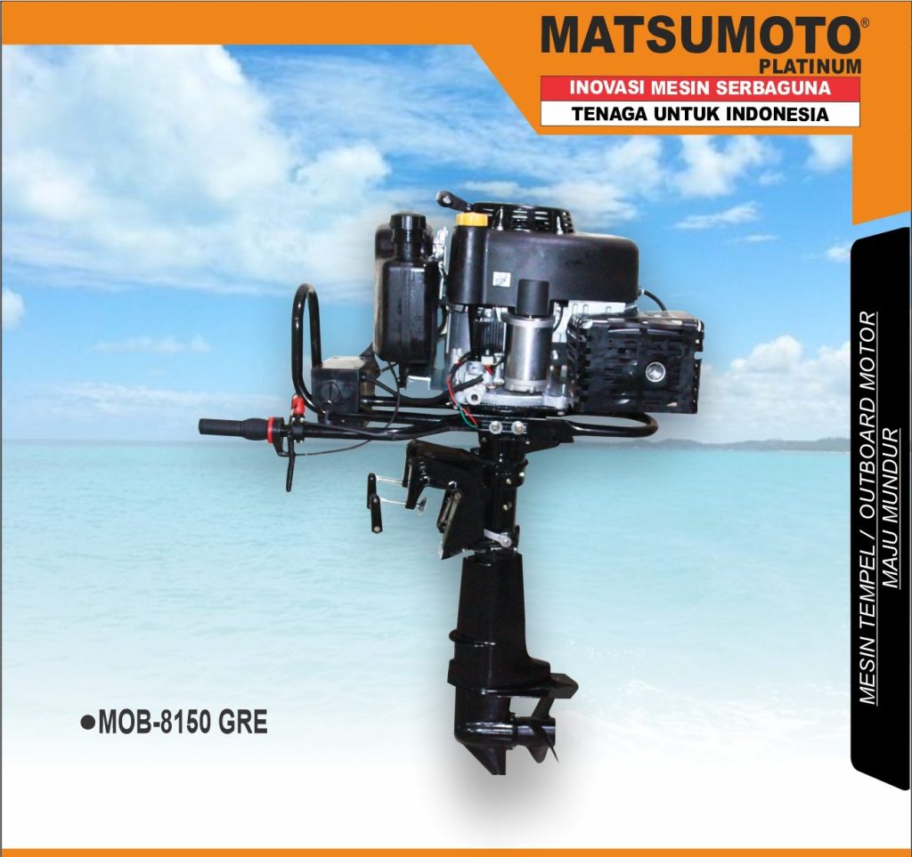 MOB-8150 GRE | MARINE OUTBOARD | MESIN TEMPEL / OUTBOARD MOTOR MAJU ...