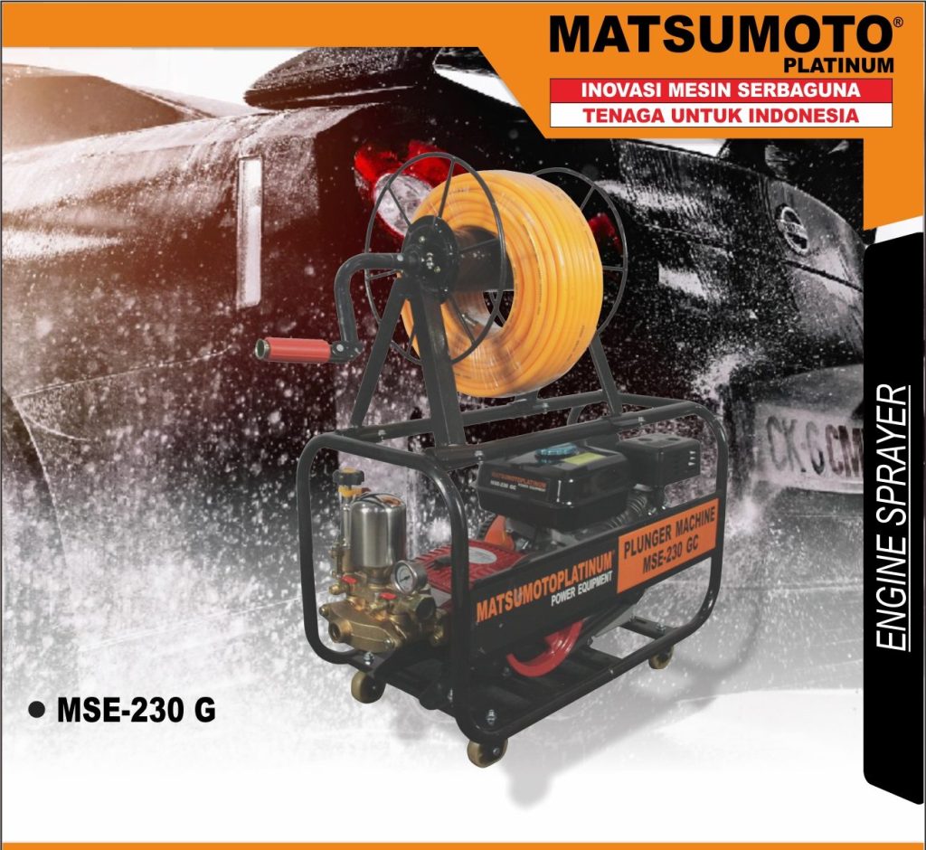 MSE-230 G | PLUNGER PUMP | ENGINE SPRAYER | MATSUMOTO – KARYA DELITAMA