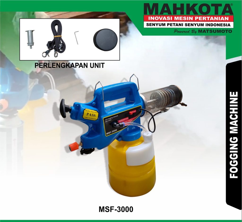 MSF-3000 | FOGGING MACHINE | MESIN FOGGING | MAHKOTA – KARYA DELITAMA