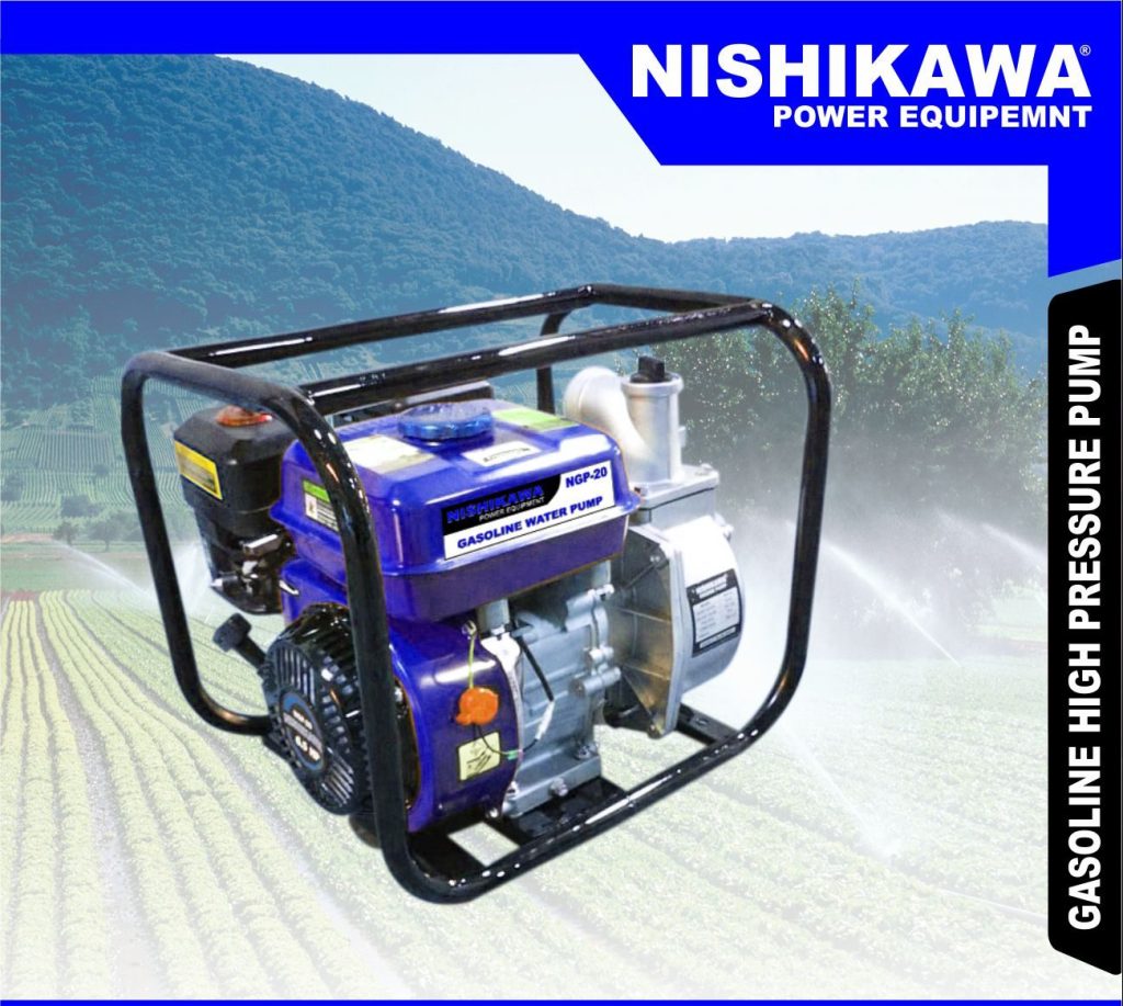 NGP-50 HP | GASOLINE HIGH PRESSURE PUMP | NISHIKAWA – KARYA DELITAMA