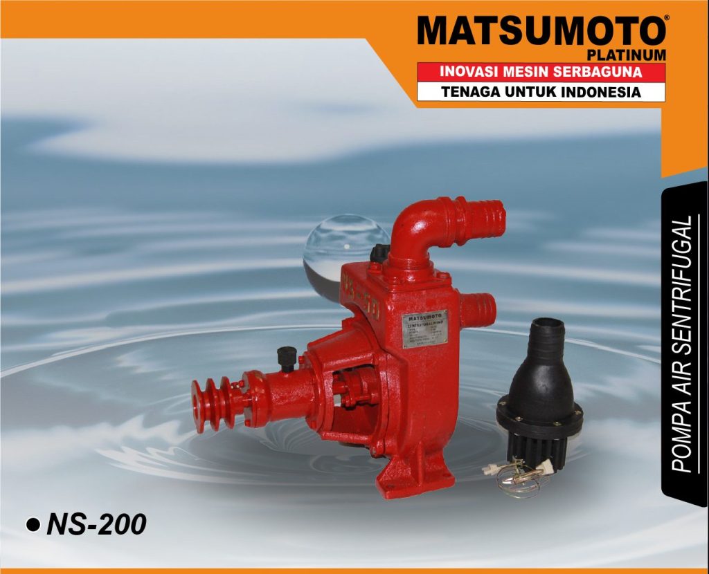 NS-200 | CENTRIFUGAL PUMP / POMPA NS | POMPA AIR SENTRIFUGAL ...
