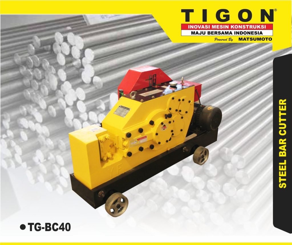 TG-BC40 | STEEL BAR CUTTER | MESIN PEMOTONG BESI | TIGON – KARYA DELITAMA