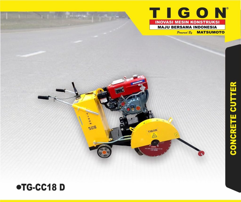 TG-CC18 D | CONCRETE CUTTER | MESIN POTONG ASPAL | TIGON – KARYA DELITAMA