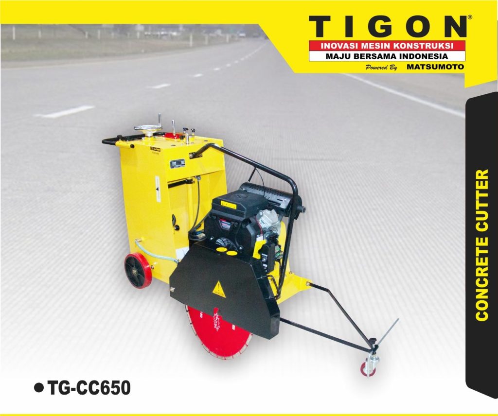 TG-CC650 | CONCRETE CUTTER | MESIN POTONG ASPAL | TIGON – KARYA DELITAMA