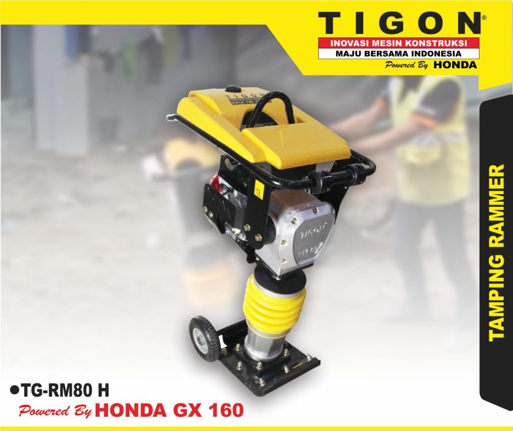 TG-RM80 H | TAMPING RAMMER | STAMPER KUDA | MESIN PEMADAT TANAH | TIGON ...