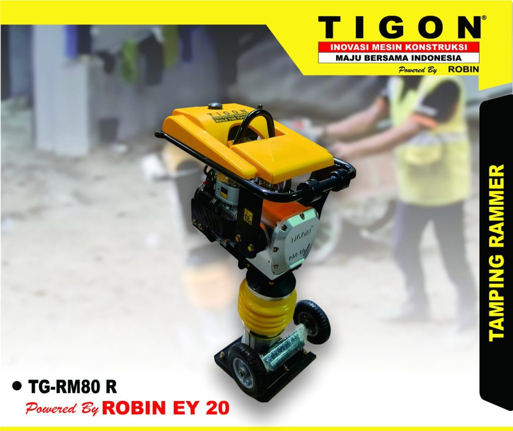 TG-RM80 R | TAMPING RAMMER | STAMPER KUDA | MESIN PEMADAT TANAH | TIGON ...