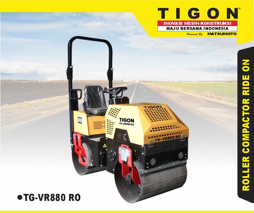 TG-VR880 RO | ROLLER COMPACTOR | MESIN PEMADAT TANAH | TIGON – KARYA ...
