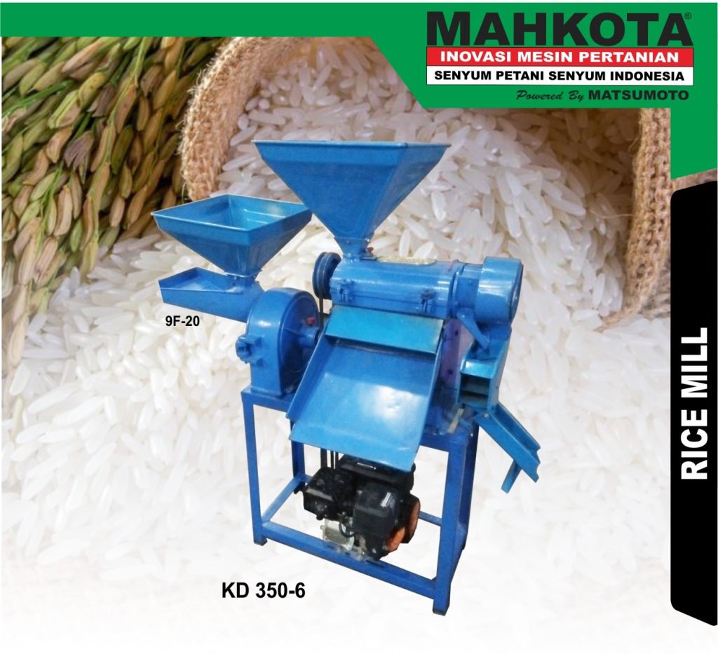 KD 350-6 | RICE MILL | MESIN GILING PADI | MAHKOTA – KARYA DELITAMA
